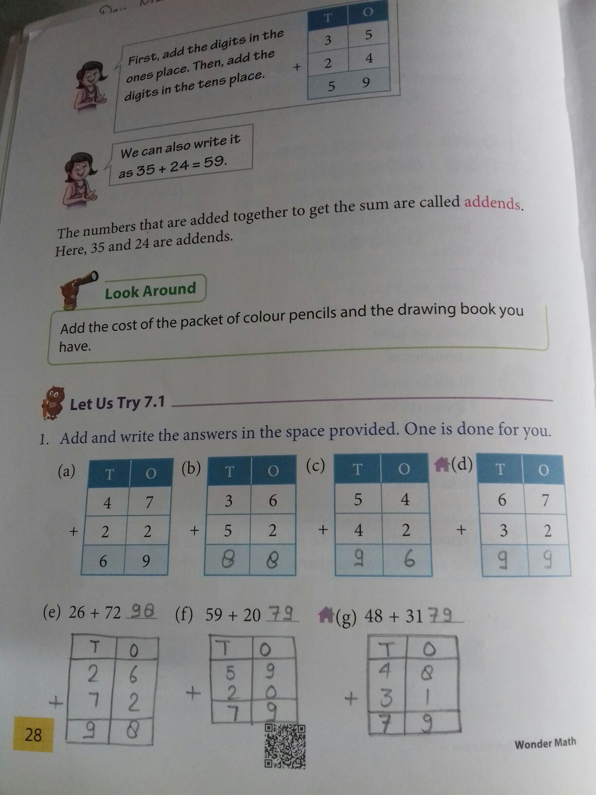 Chapter -7 Addition And Subtraction - Maths - Assignment - Teachmint