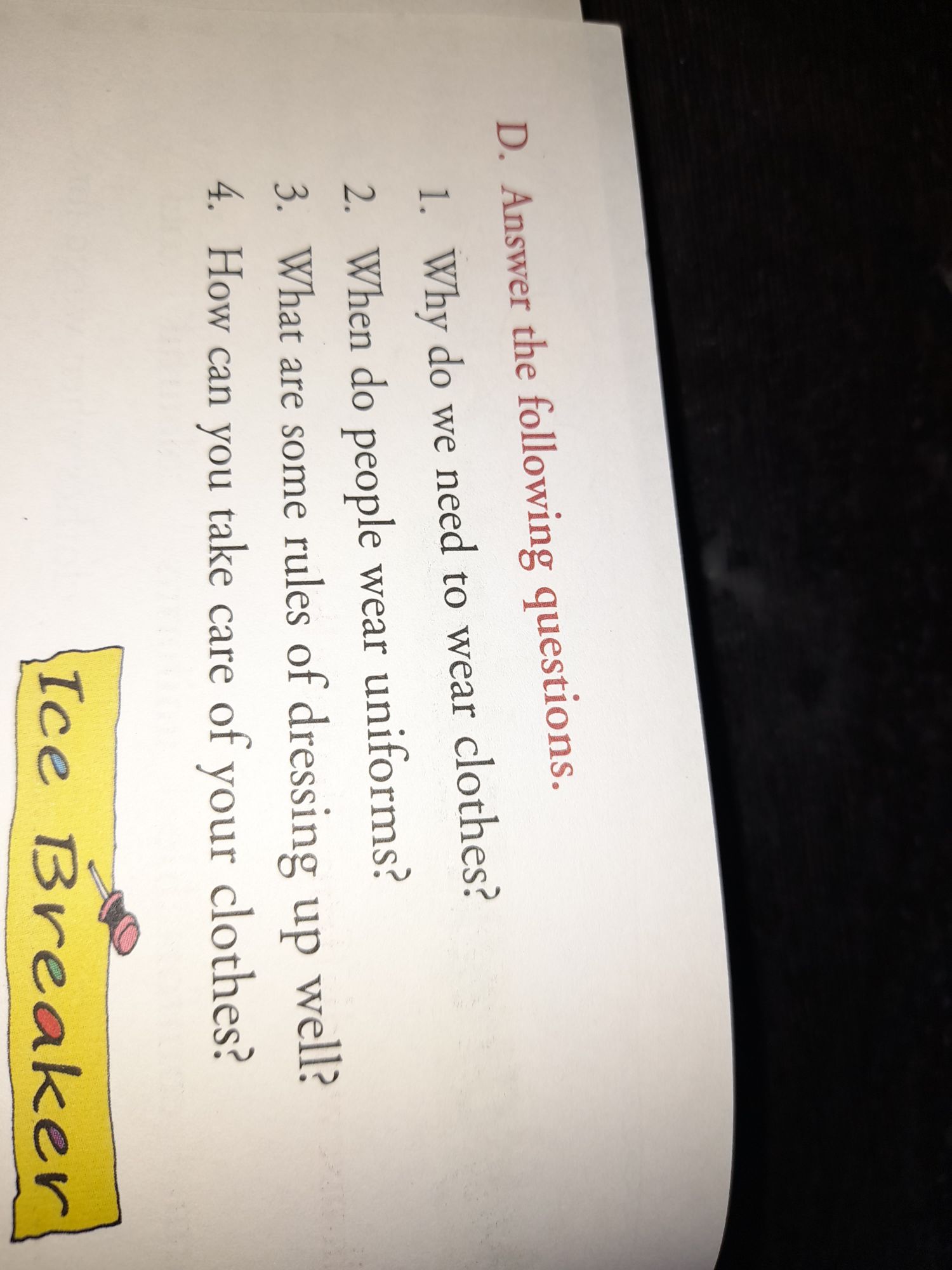 Lesson -04&05 - Environmental Studies (EVS) - Assignment - Teachmint