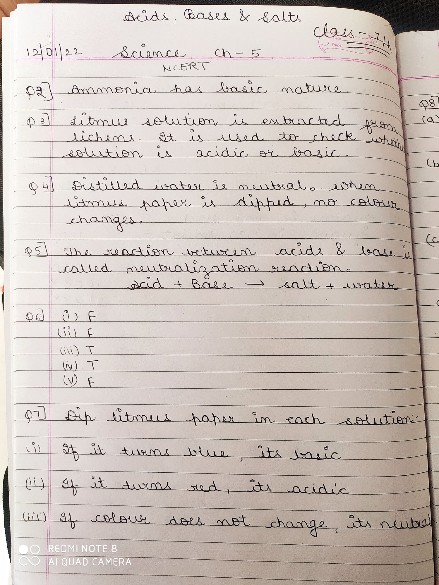 Chapter 5 - Maths - Notes - Teachmint
