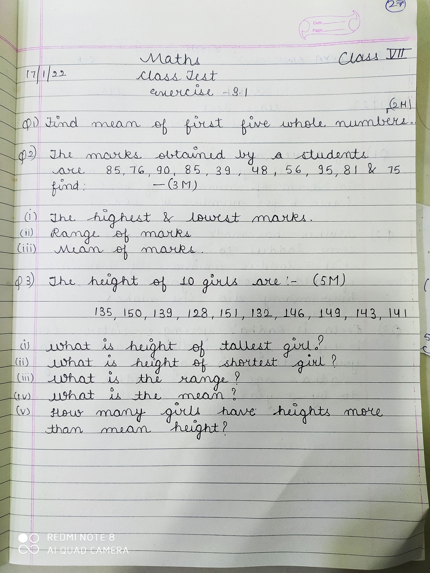 Maths - Maths - Notes - Teachmint