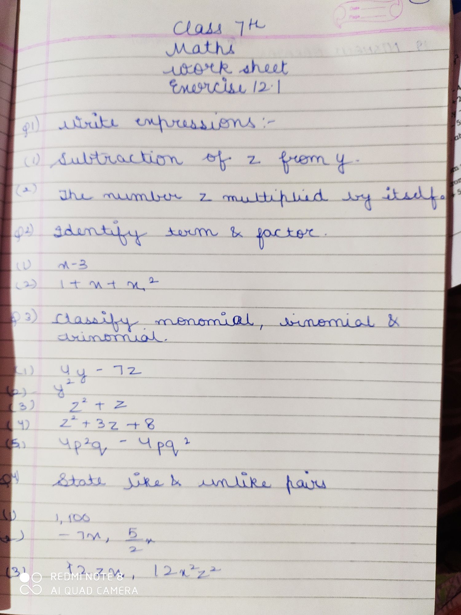Maths - Maths - Notes - Teachmint