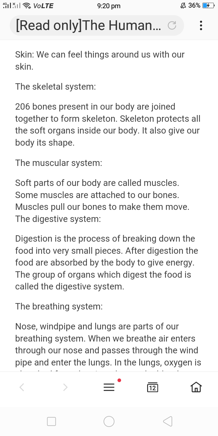 Ch 3 Our Body - Science - Free PDF Download 2026