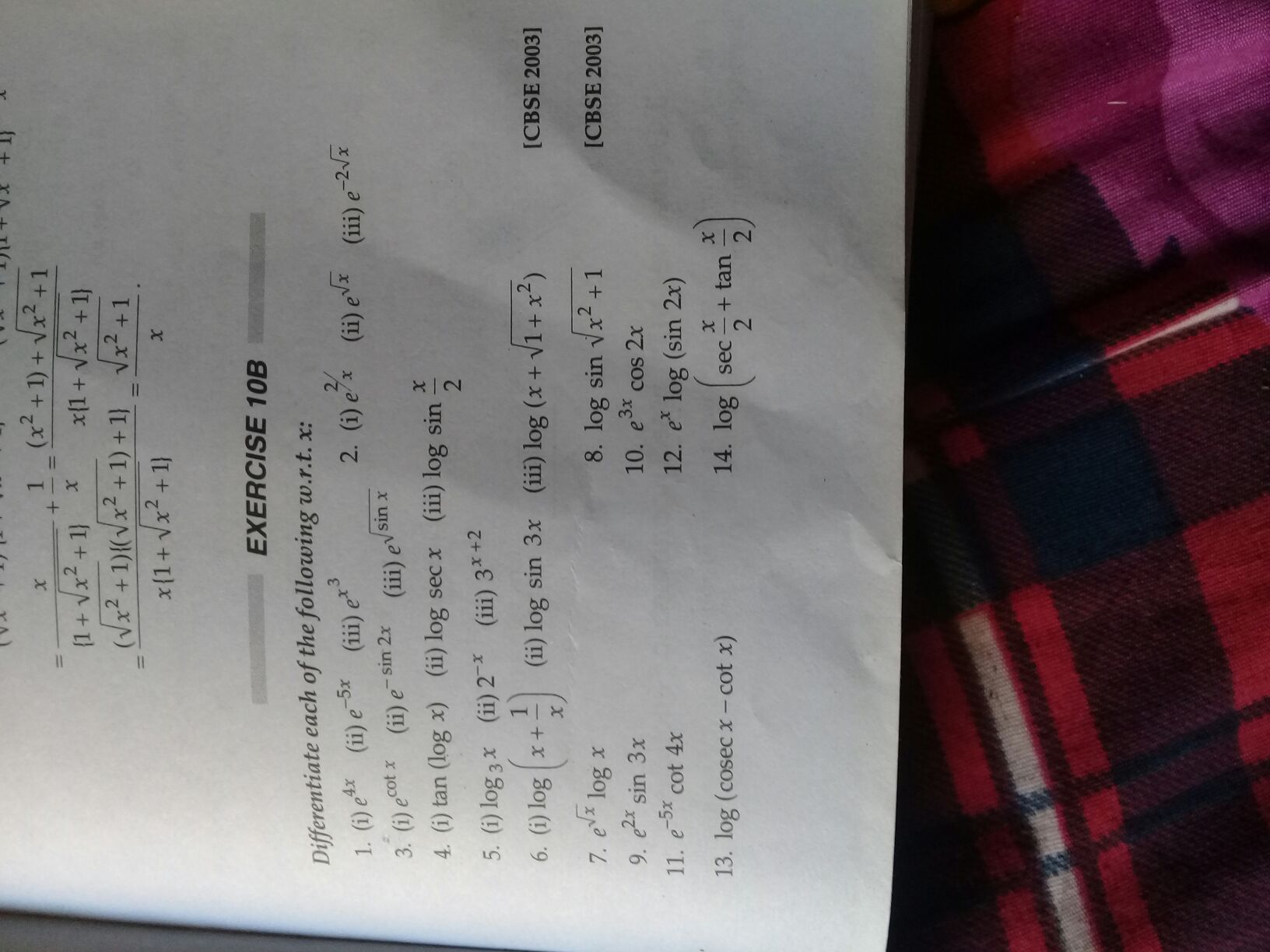 Differentiation - Mathematics - Assignment - Teachmint