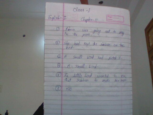 chapter 11,12 , english 1 - English - Assignment - Teachmint