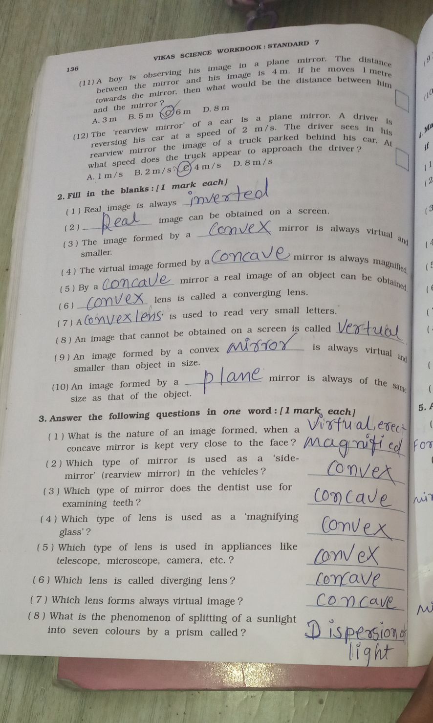 Ch 15 - Science - Assignment - Teachmint