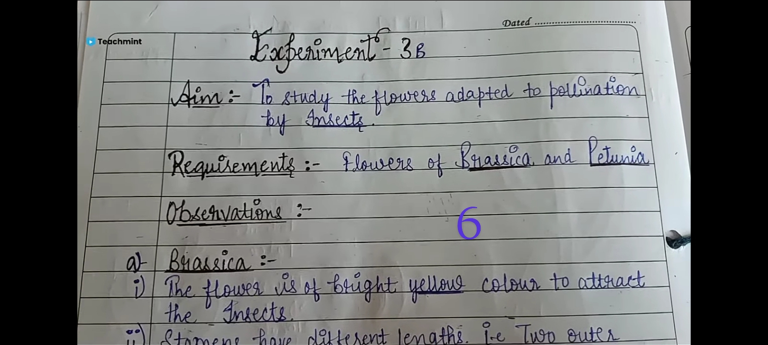 6 - Biology - Notes - Teachmint