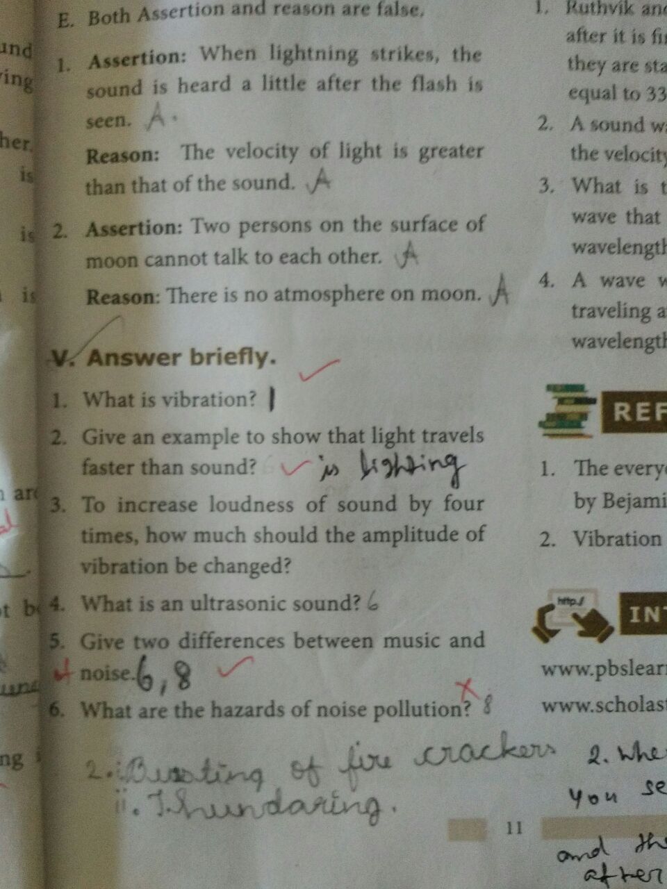 Sound - Physics - Assignment - Teachmint