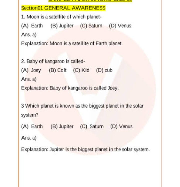 General Knowledge - G. K. - Assignment - Teachmint
