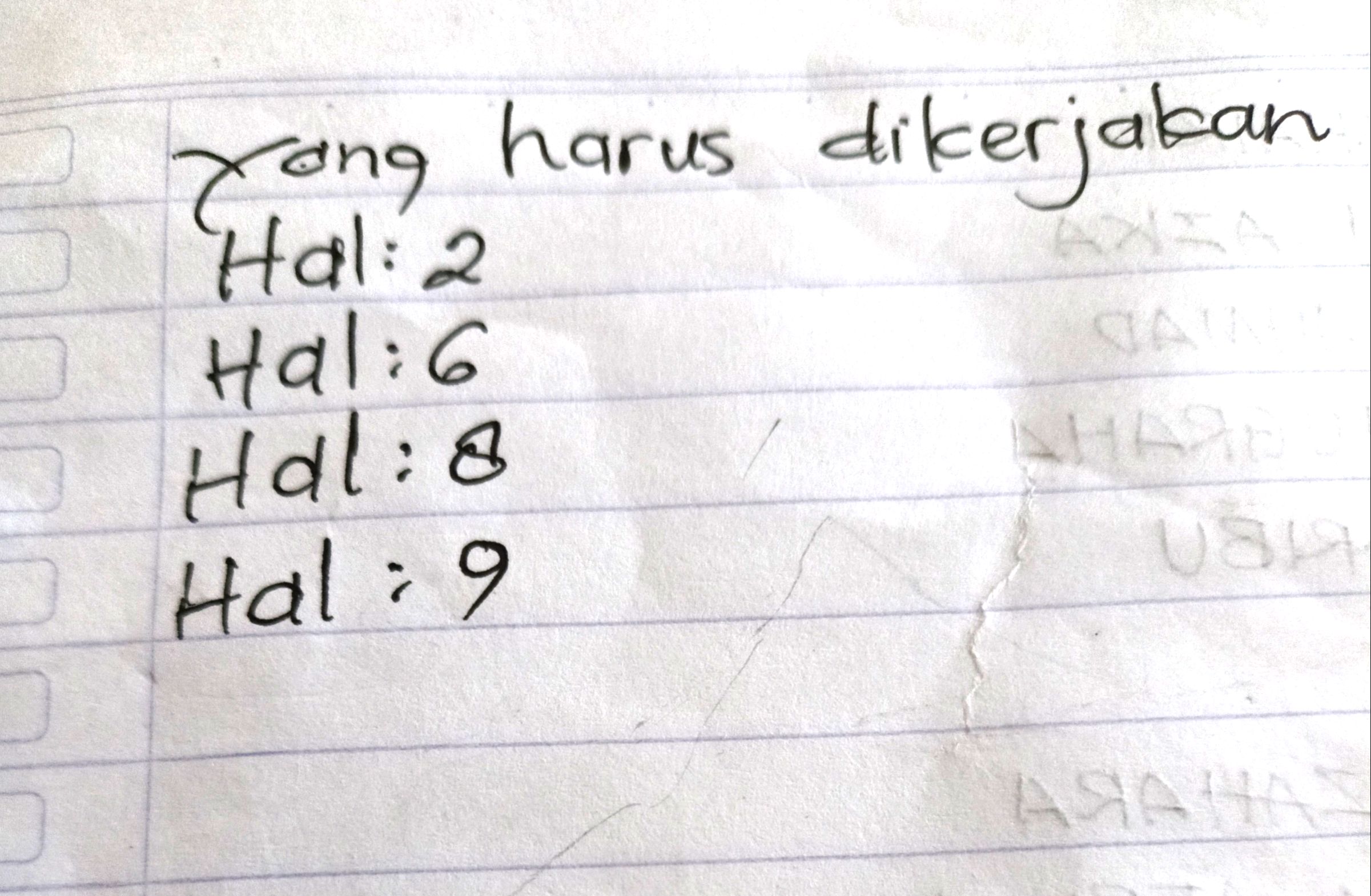 Petunjuk - Tema 6 - Notes - Teachmint