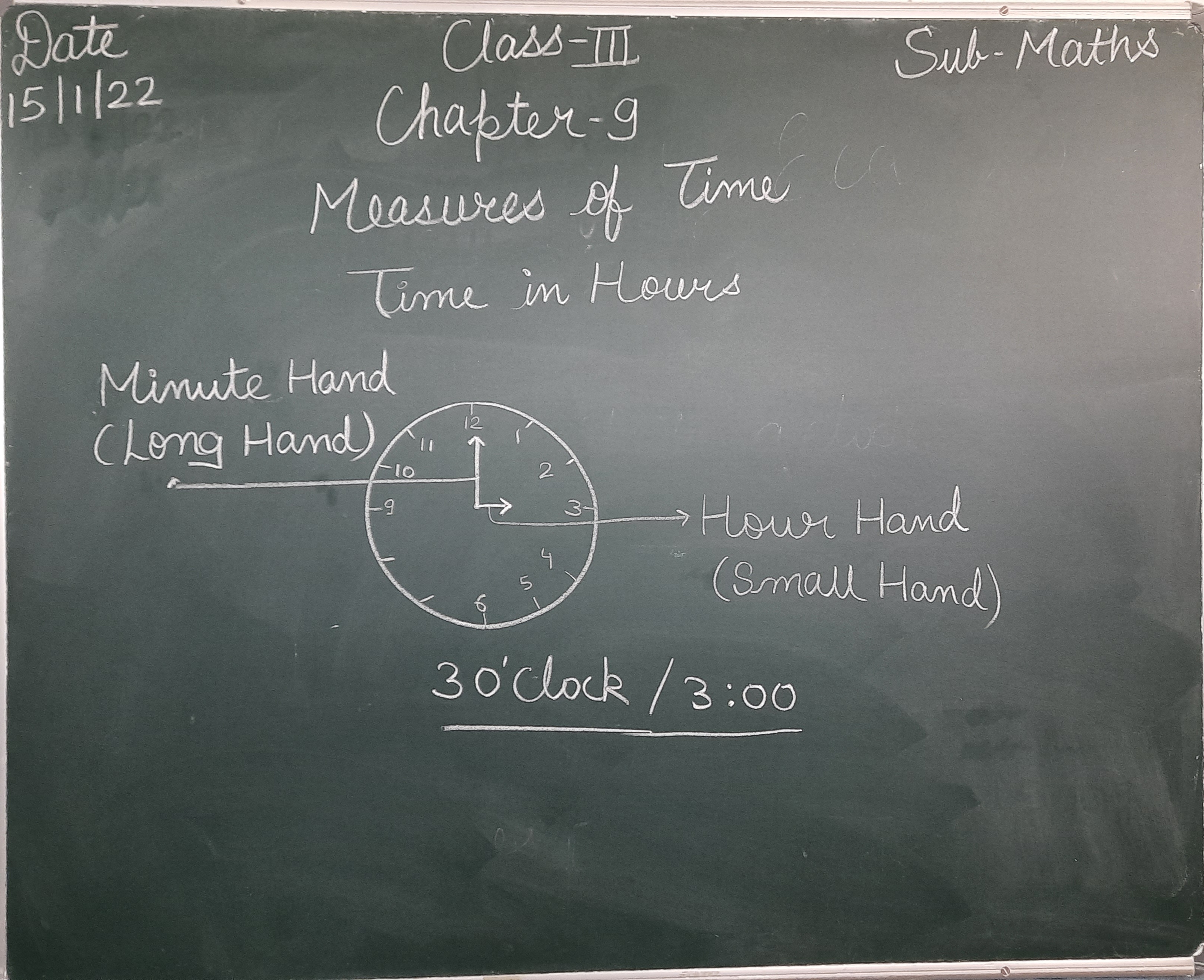 Time In Hour - Maths - Notes - Teachmint