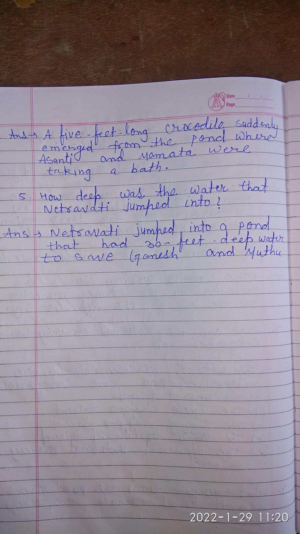 Chapter 12 - English &Grammar - Assignment - Teachmint