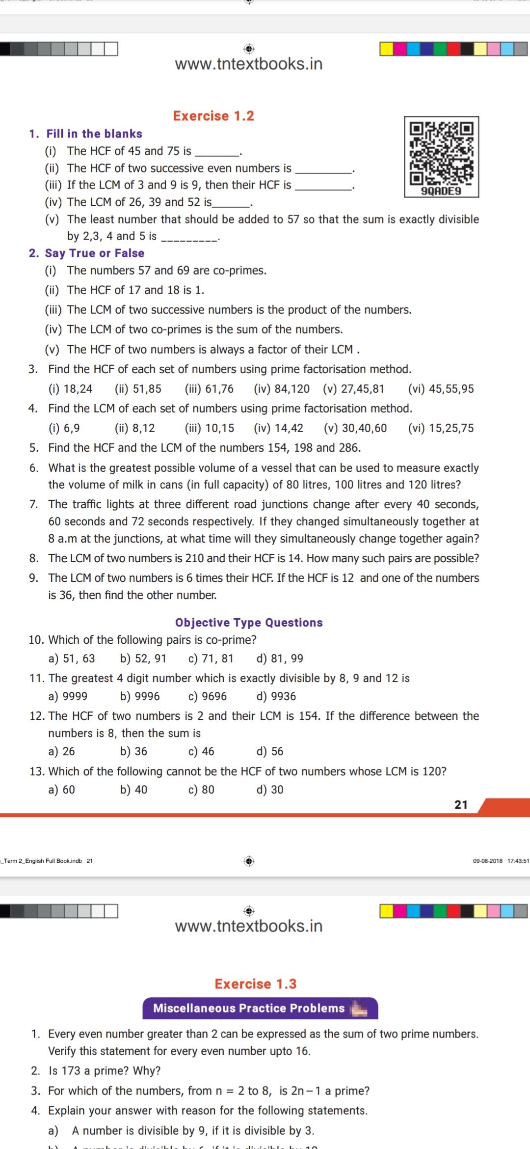Numbers - Maths - Assignment - Teachmint