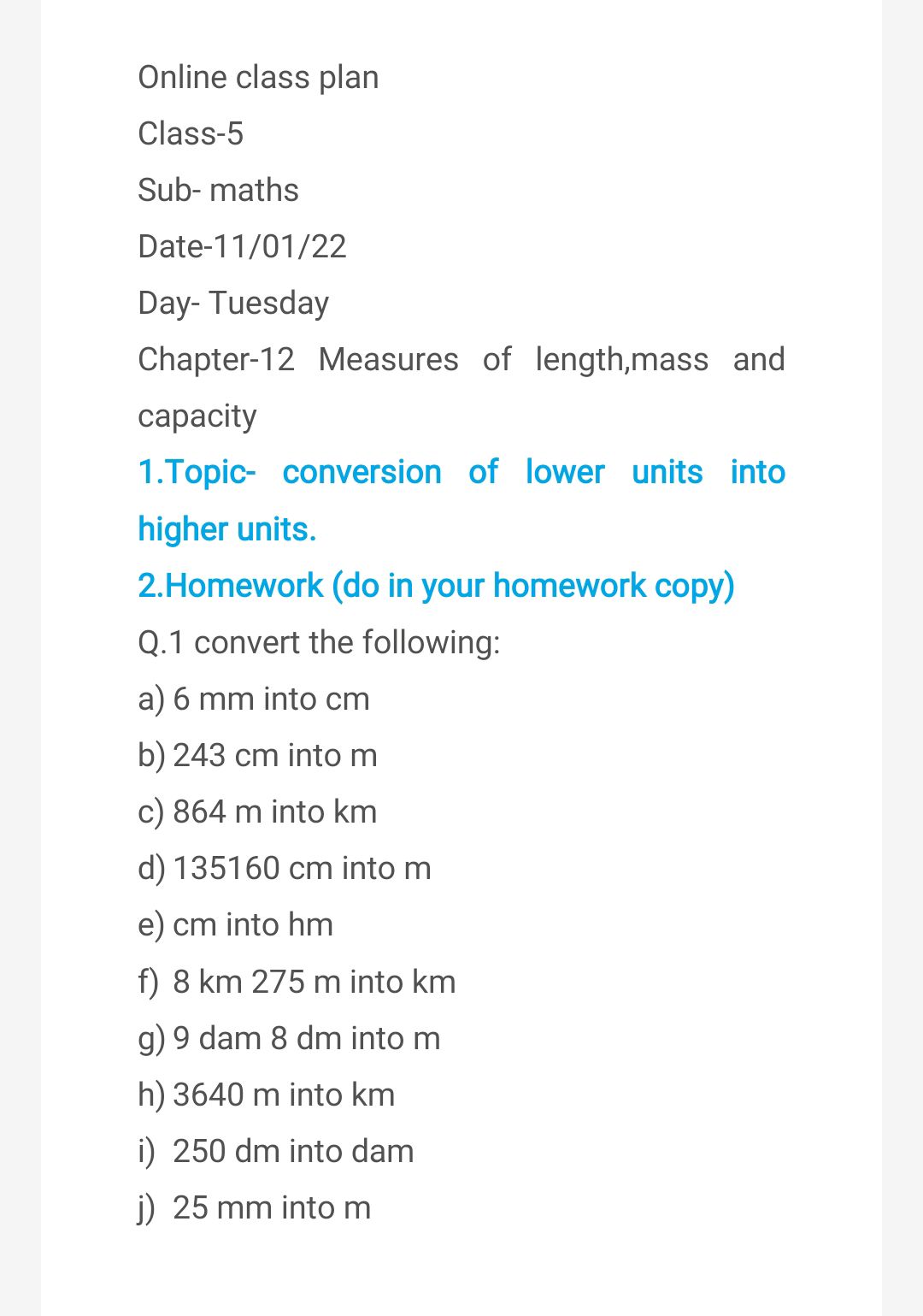 Homework - Maths - Assignment - Teachmint
