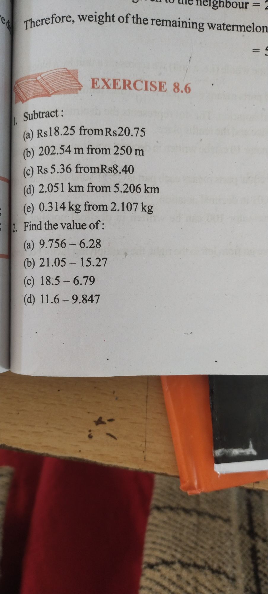 Decimal - Mathematics - Assignment - Teachmint