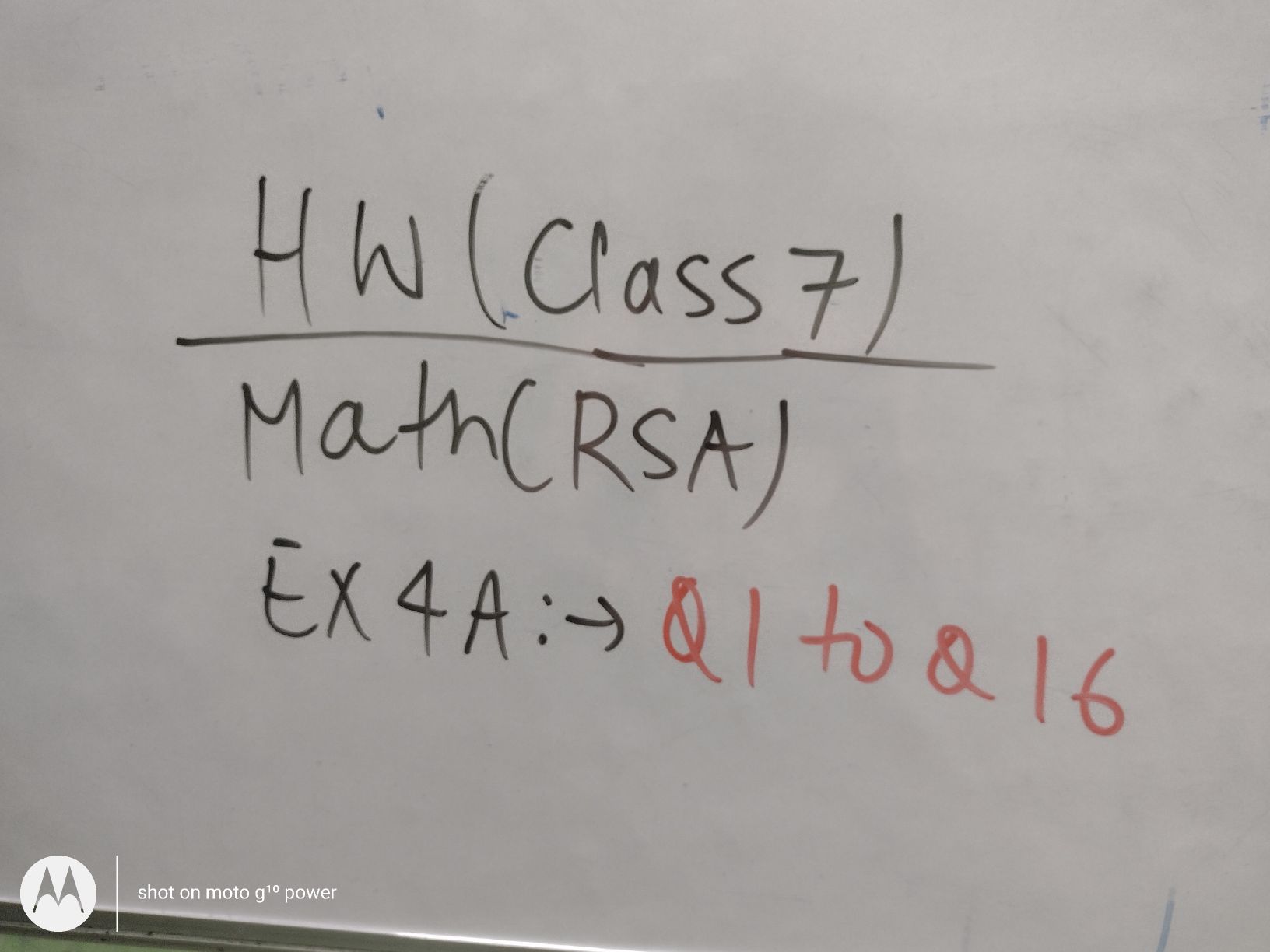 Math(Class 7:- HW as Attachment) - Maths - Assignment - Teachmint