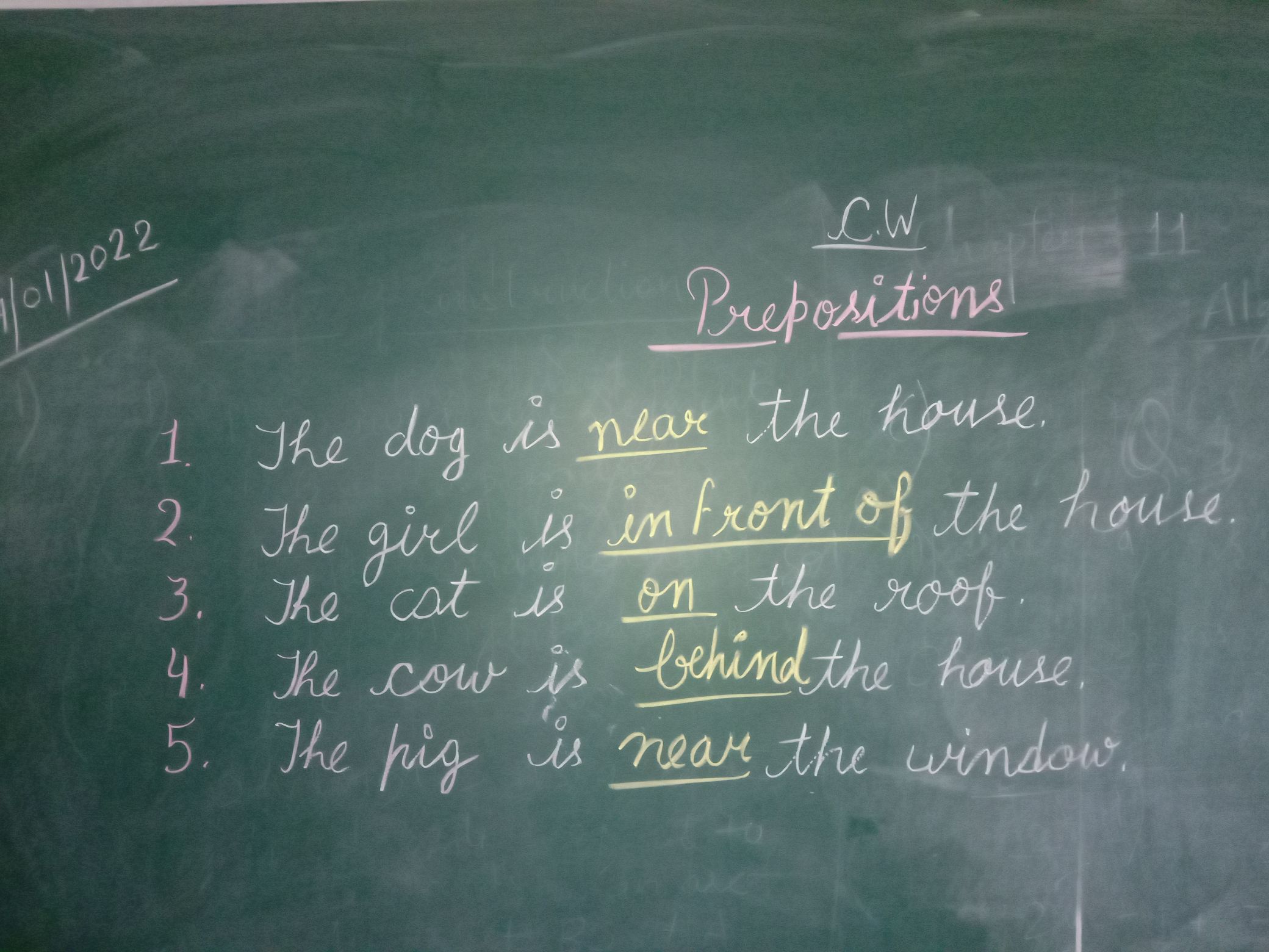 Prepositions - English - Assignment - Teachmint