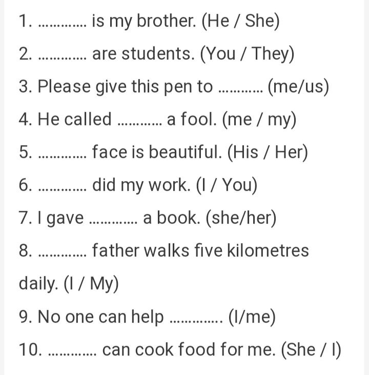 Tense - English - Assignment - Teachmint