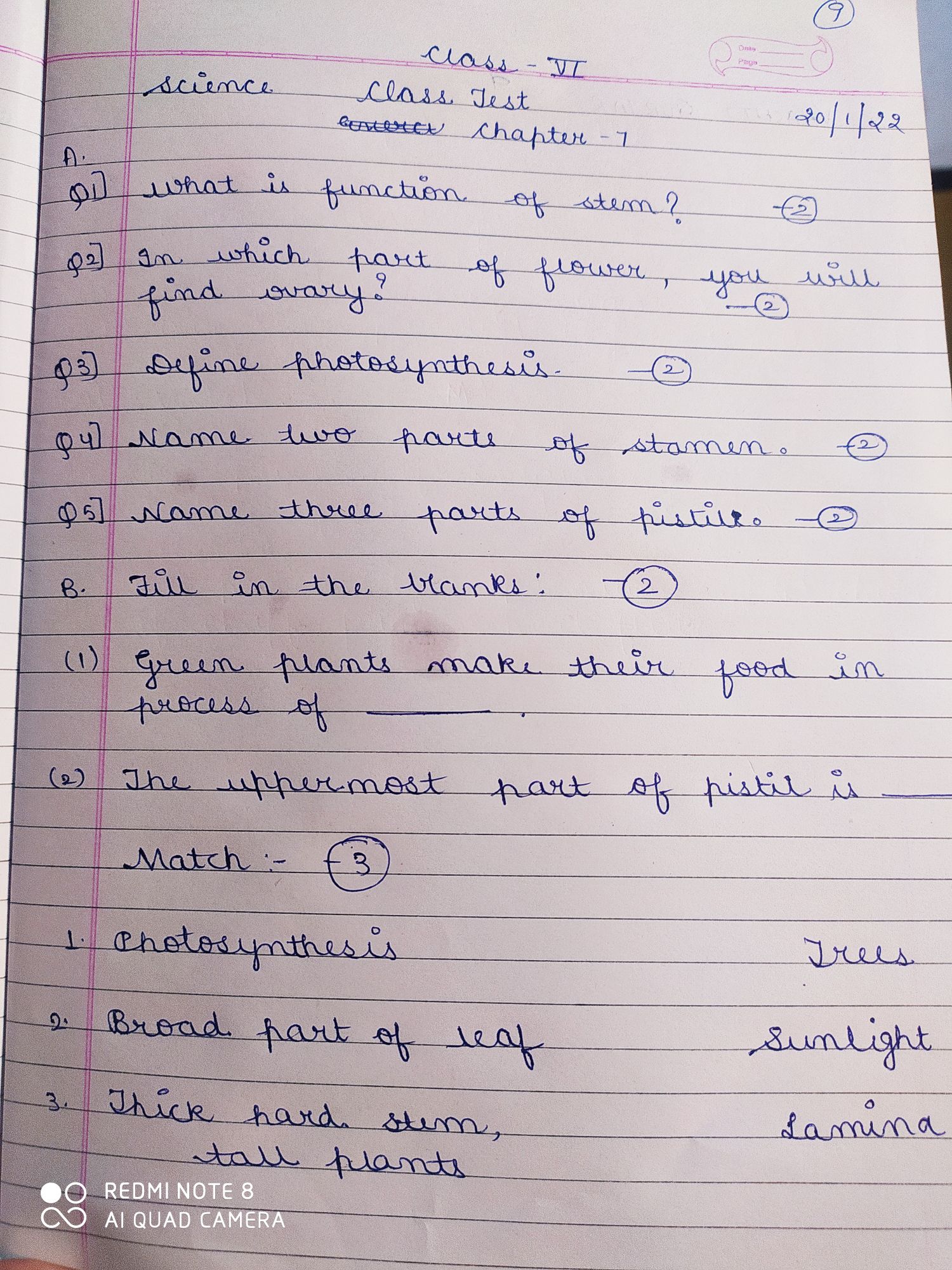Science - Maths - Notes - Teachmint