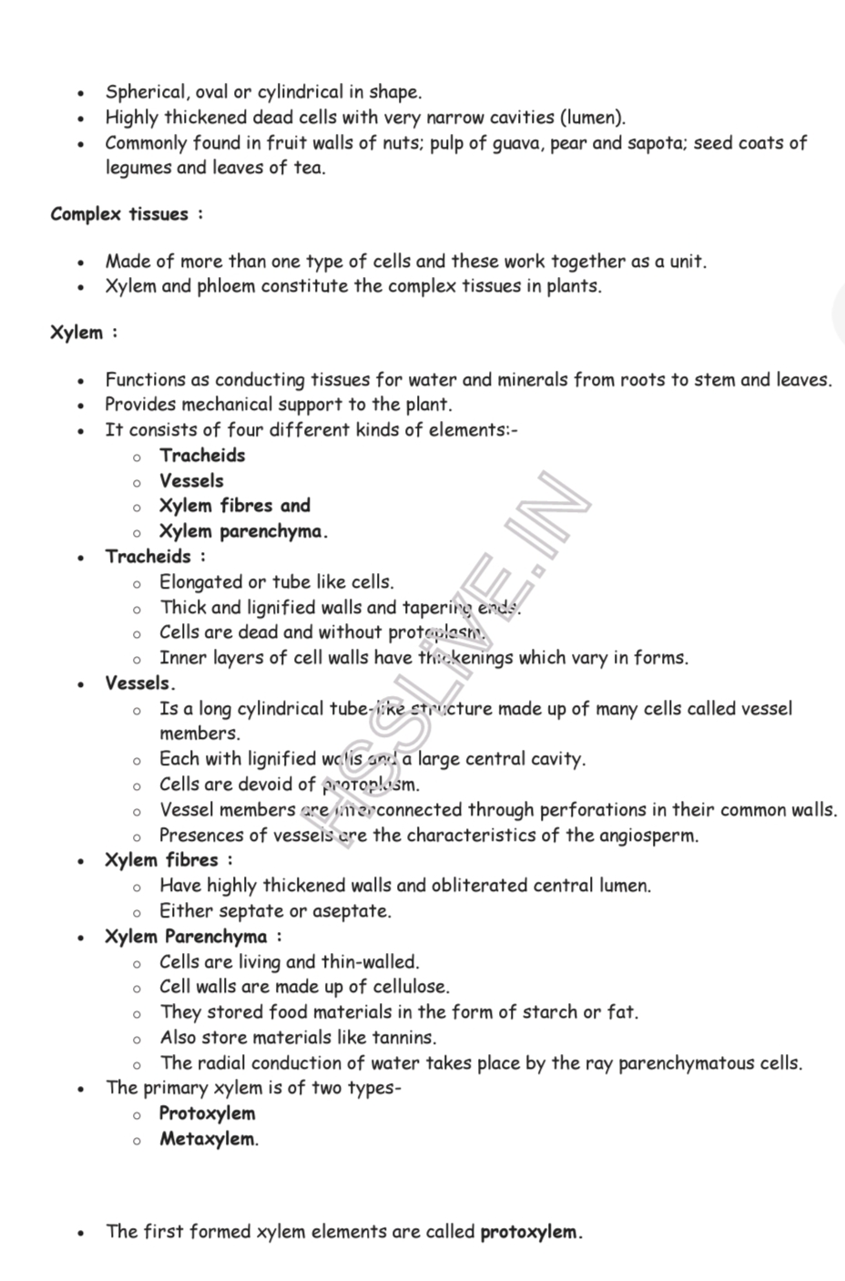 3 - Biology - Notes - Teachmint