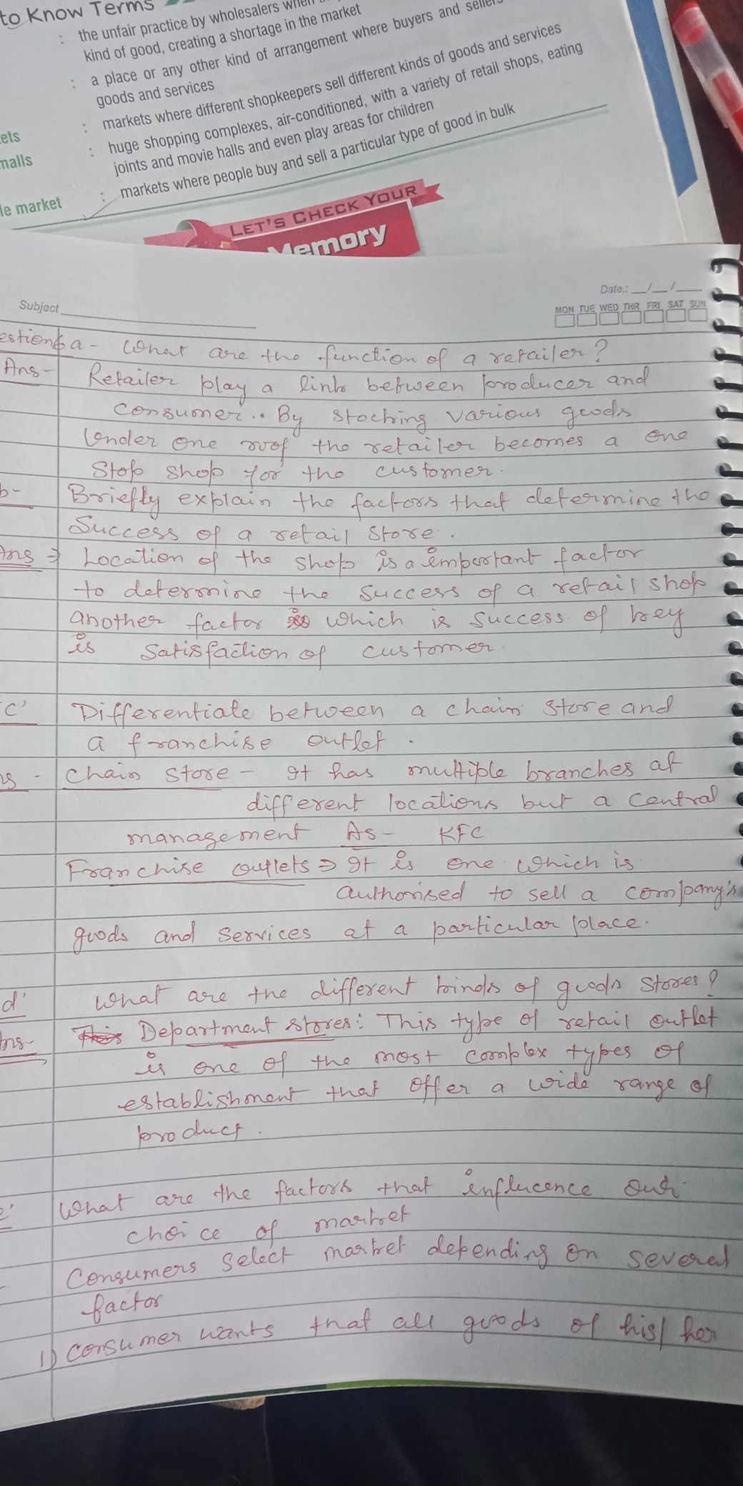 Sst - All Subjects - Assignment - Teachmint