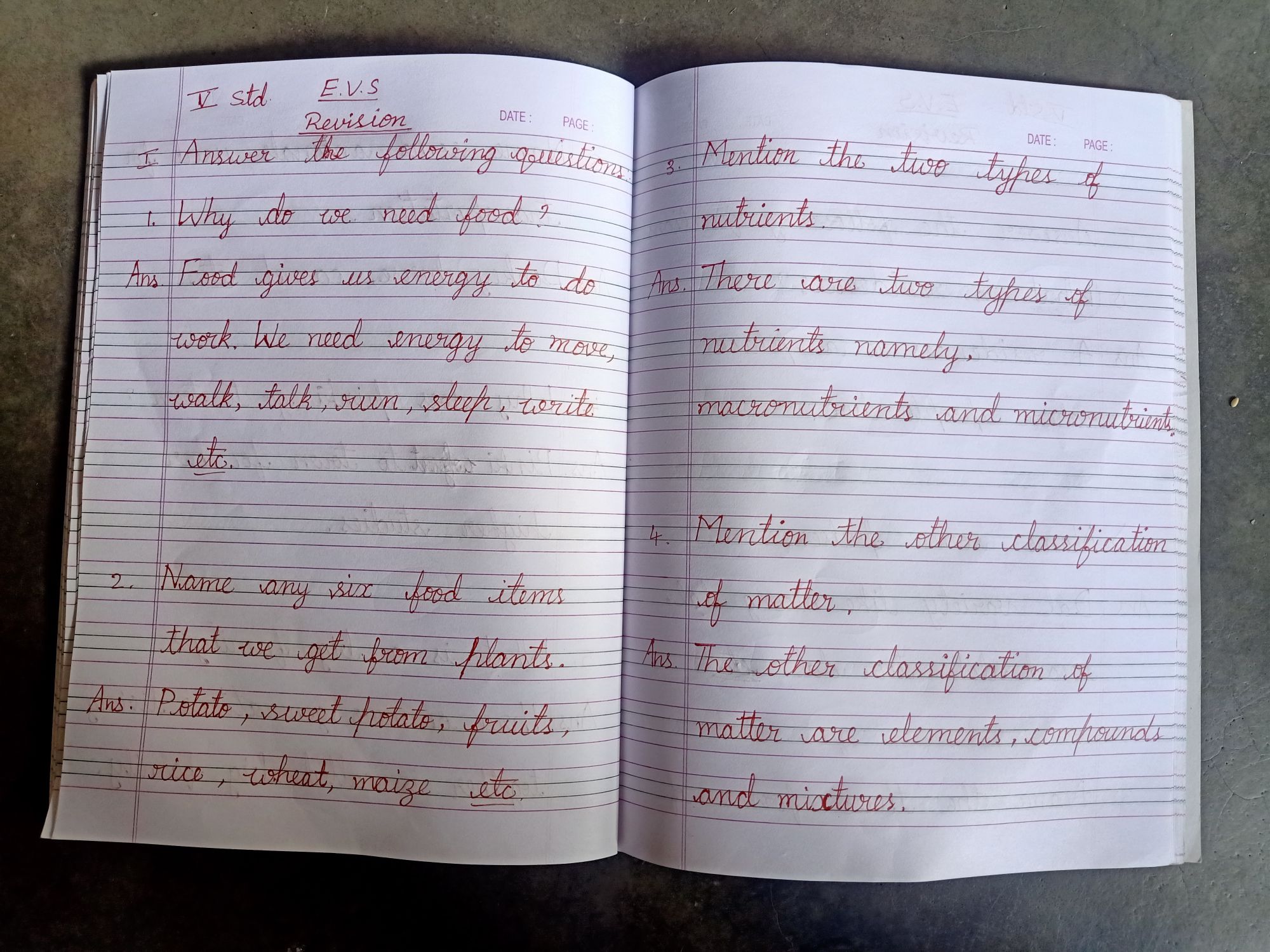 EVS - EVS - Assignment - Teachmint