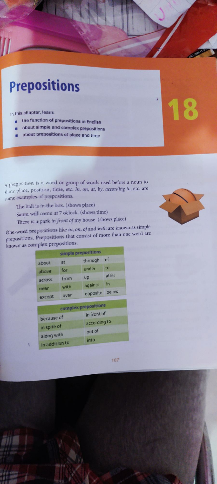 Prepositions - English - Assignment - Teachmint