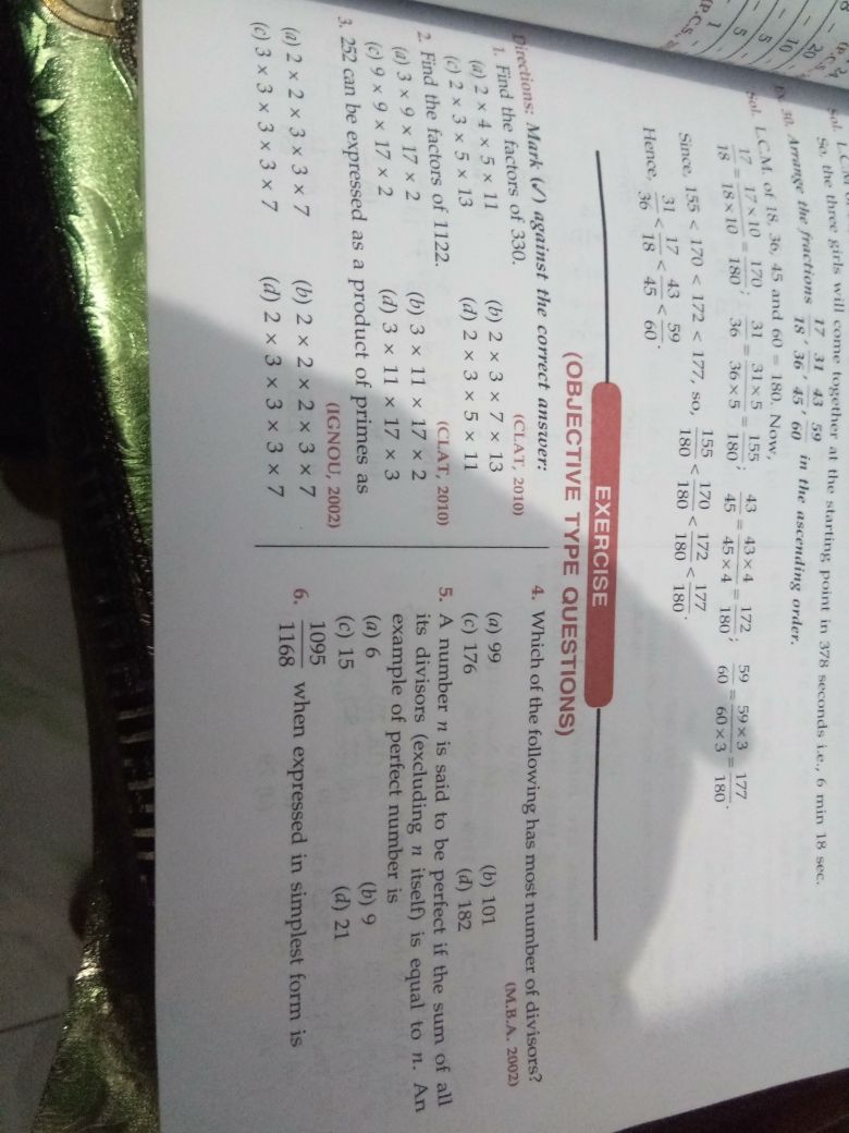 HCF And LCM - Maths - Assignment - Teachmint