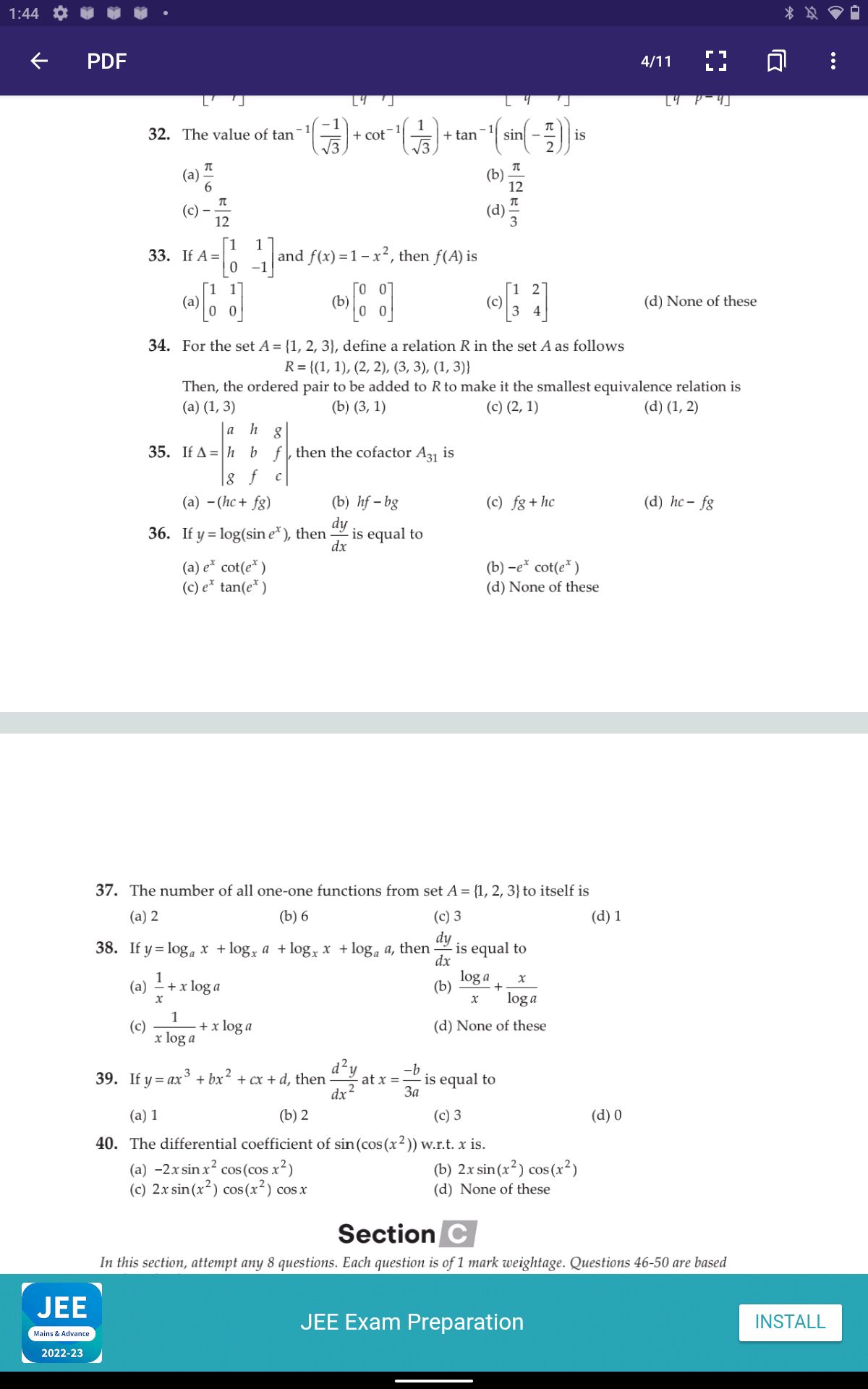 Maths Full New - Physics - Assignment - Teachmint