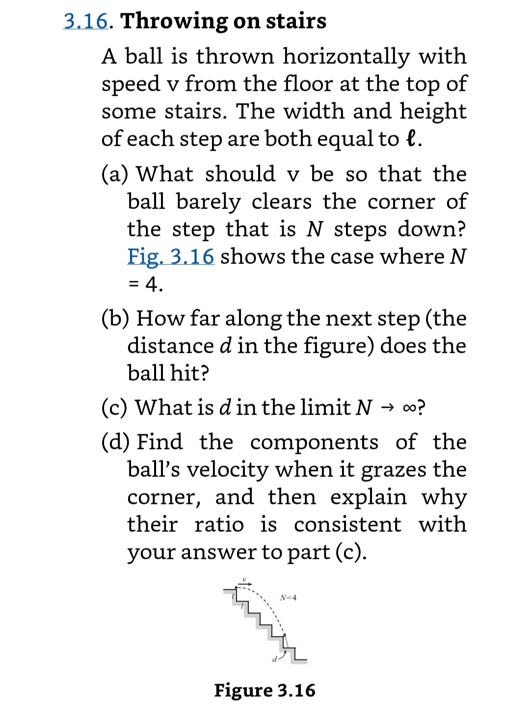 Stairs Problem - Physics - Notes - Teachmint