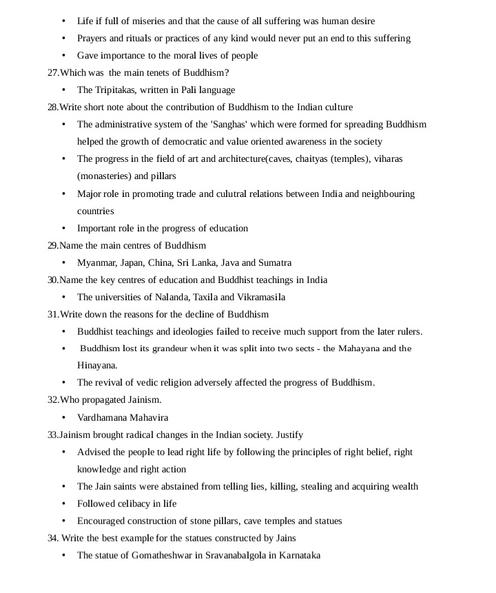 SS Notes - Social Science - Notes - Teachmint