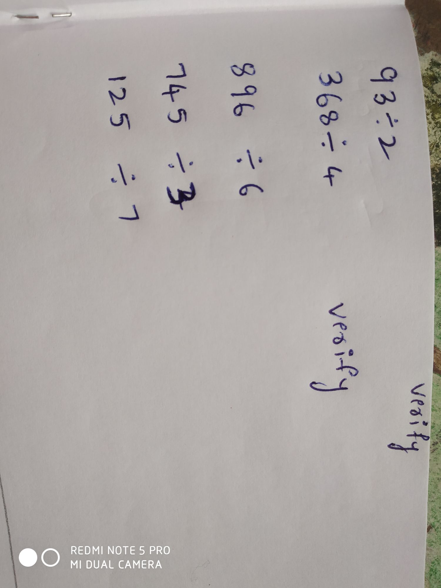 Divisions - Maths - Assignment - Teachmint