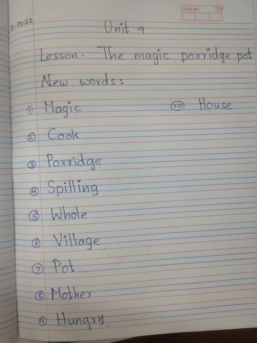The Magic Porridge Pot - English - Assignment - Teachmint