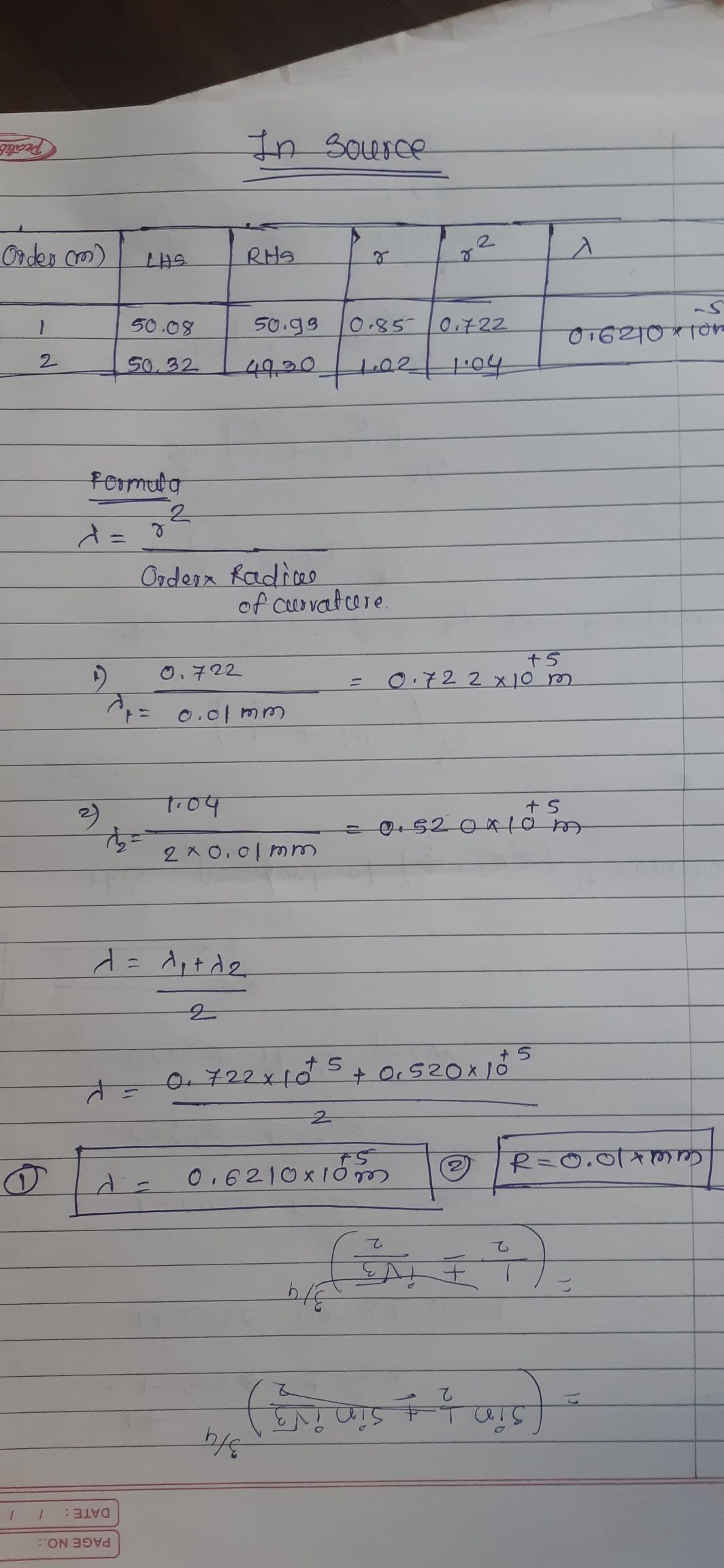 With Source 1 st EXP. - Engineering Physics - Notes - Teachmint