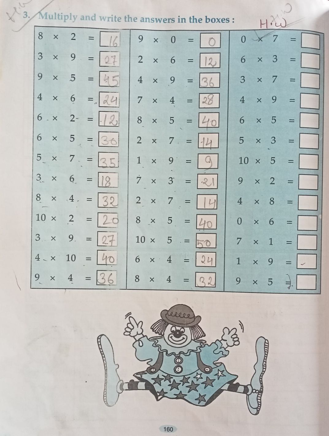 Unit 9 Multiplication - Maths - Assignment - Teachmint