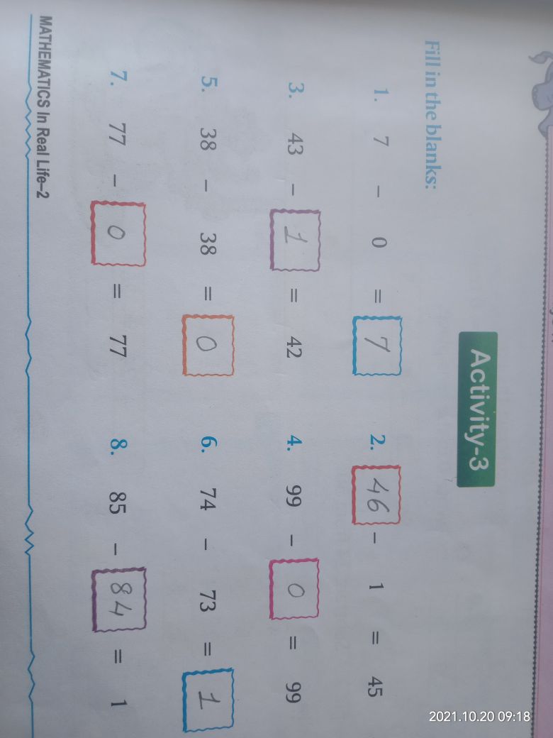 Lesson No. 3 Pg No 43 - Maths - Notes - Teachmint
