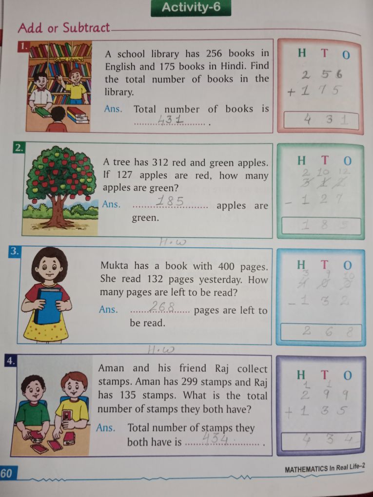 Ch.No 4 Addition And Subtraction Of Greater Number Pg 7 - Maths - Notes ...
