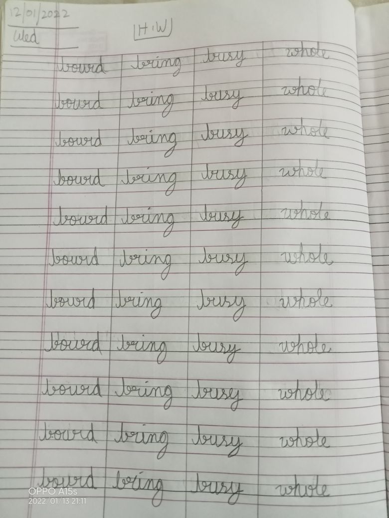 English - English - Assignment - Teachmint