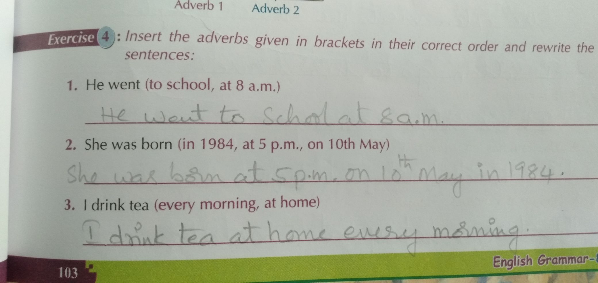 Ch 10 The Adverbs - English - Notes - Teachmint