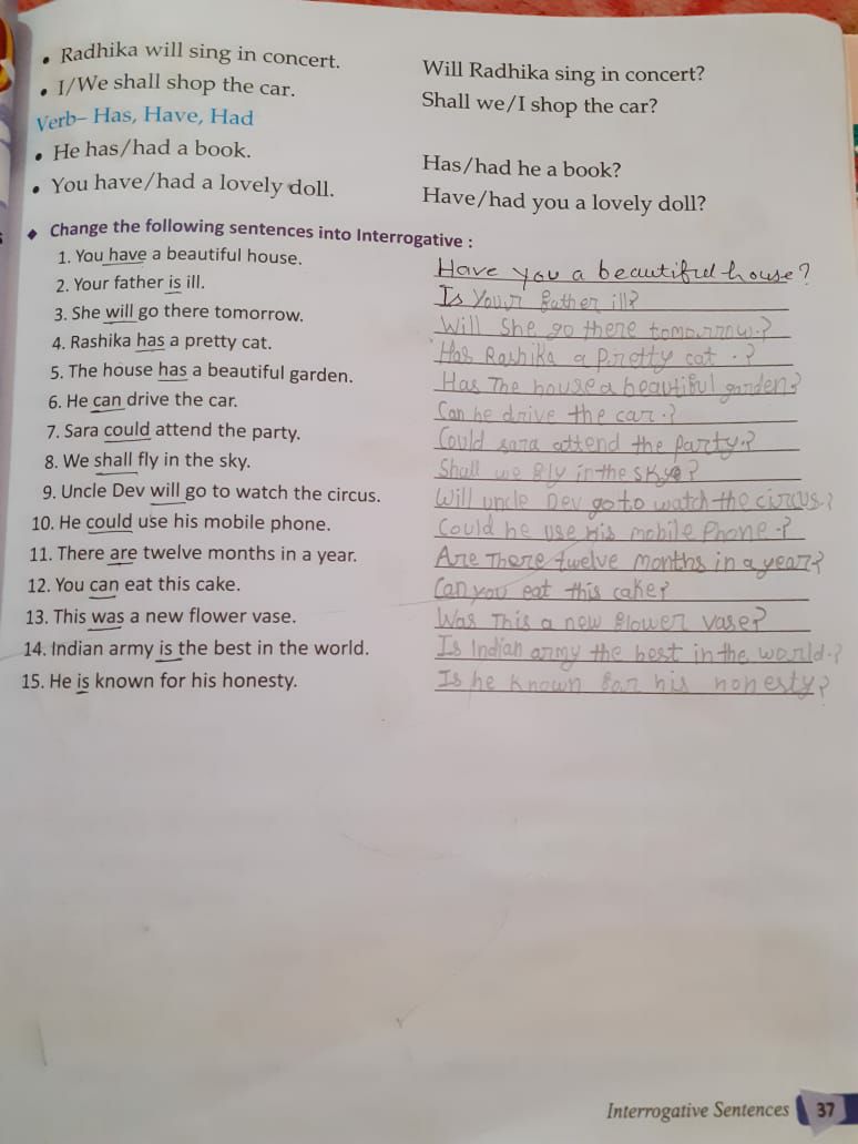 Grammar - English Literature - Assignment - Teachmint