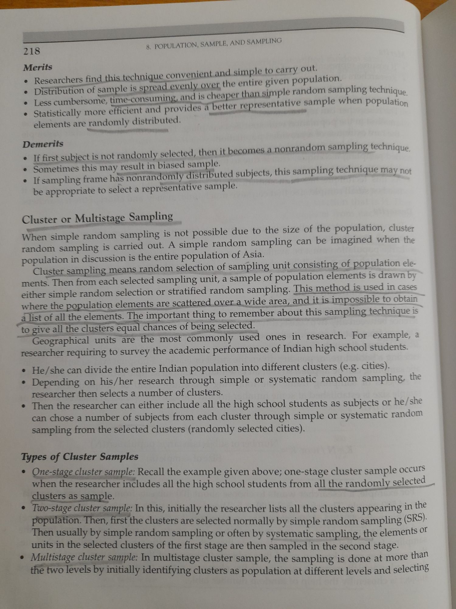 TypesOf Cluster Sampling - Research - Notes - Teachmint