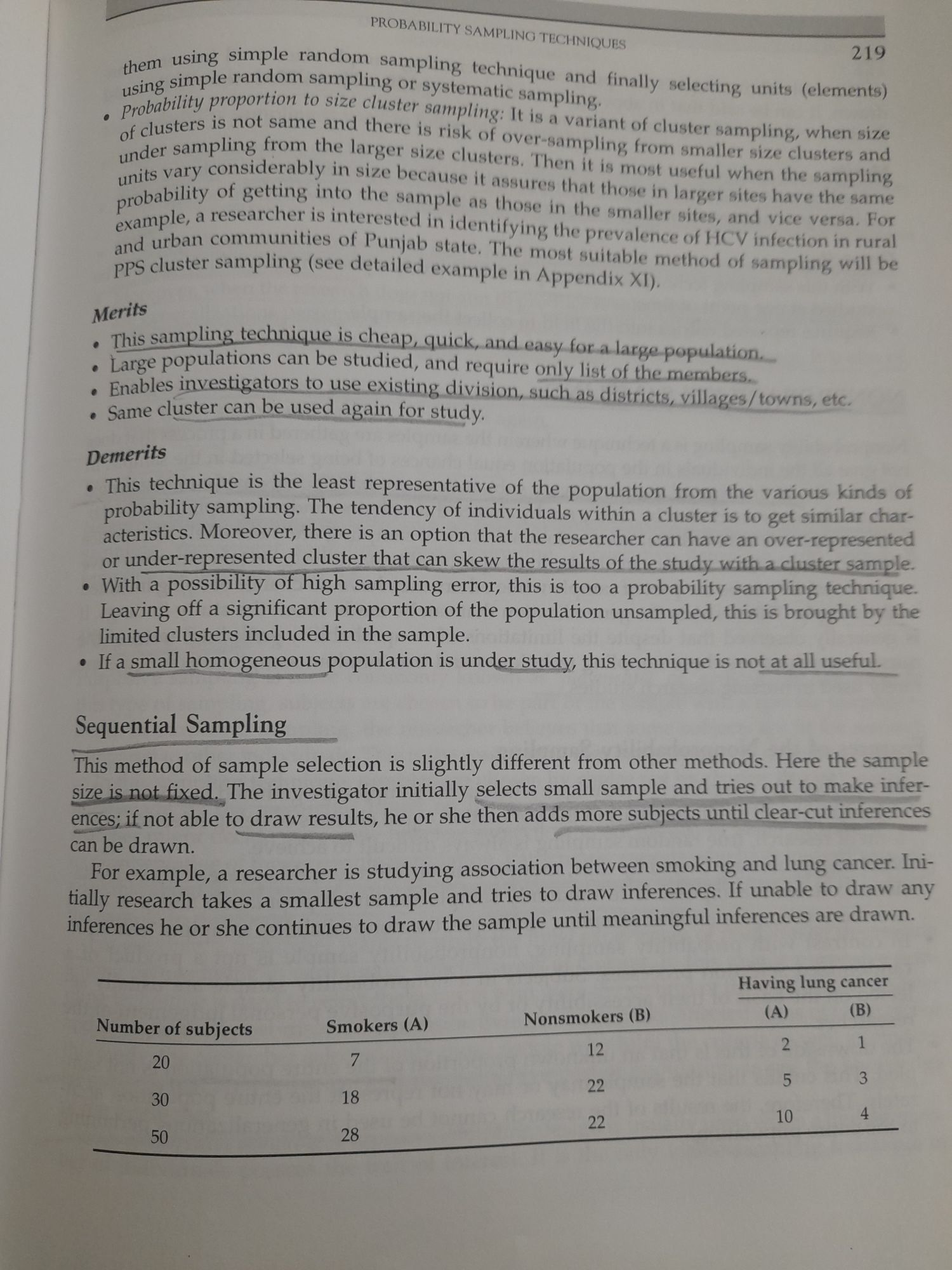 Sequential Sampling - Research - Notes - Teachmint