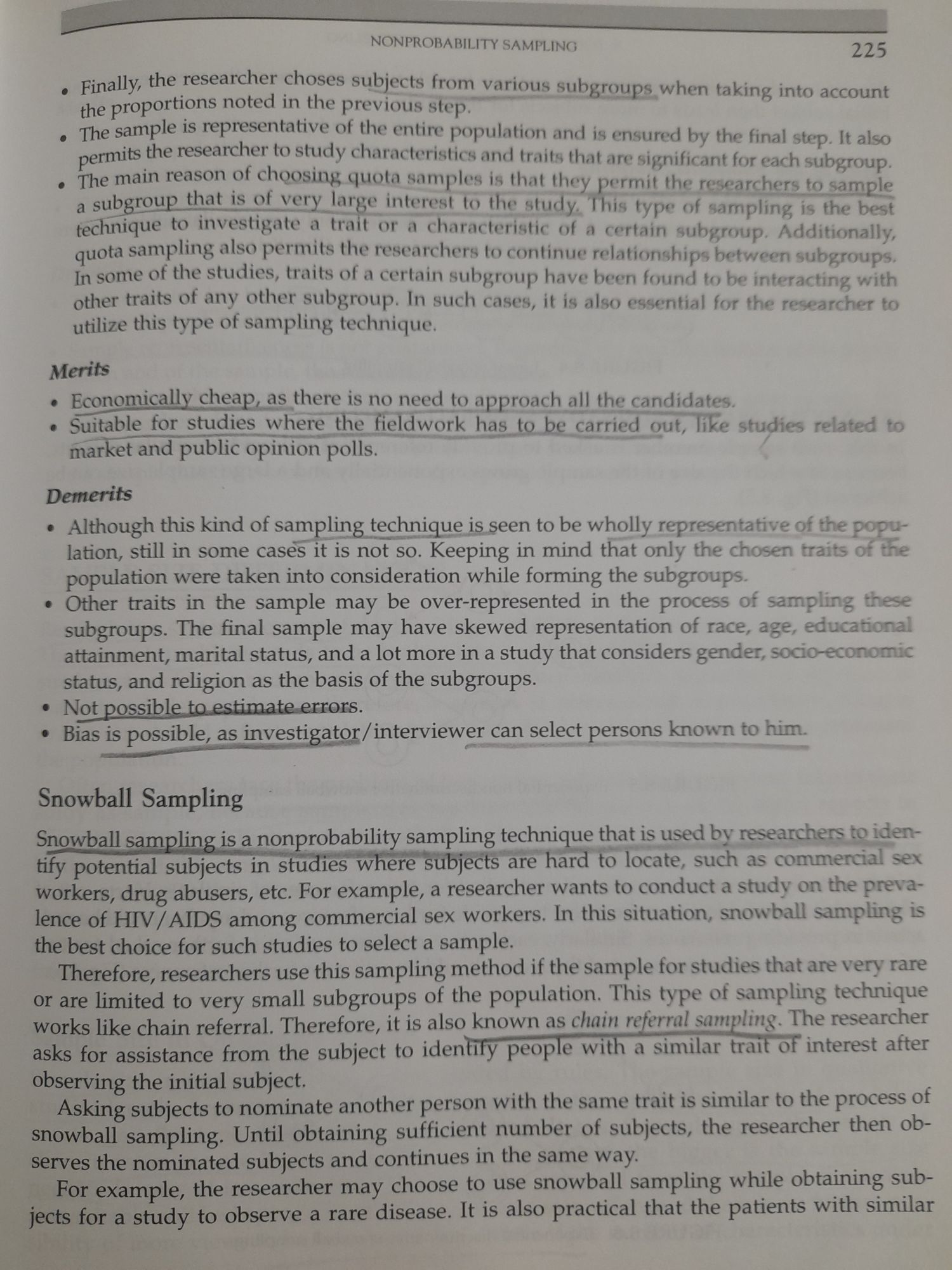 Snow Ball Sampling - Research - Notes - Teachmint