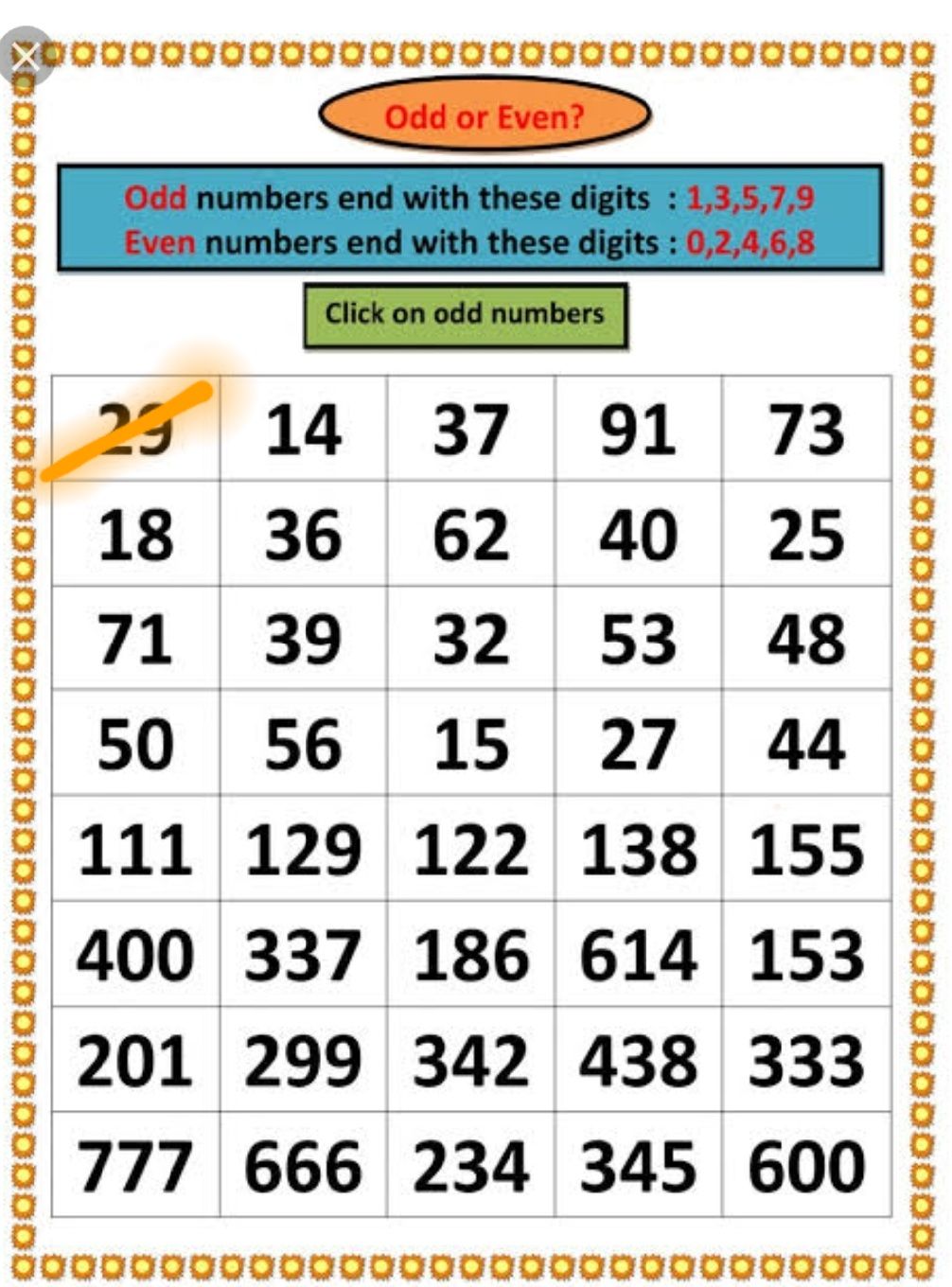 Play With Patterns - MATHEMATICS - Assignment - Teachmint