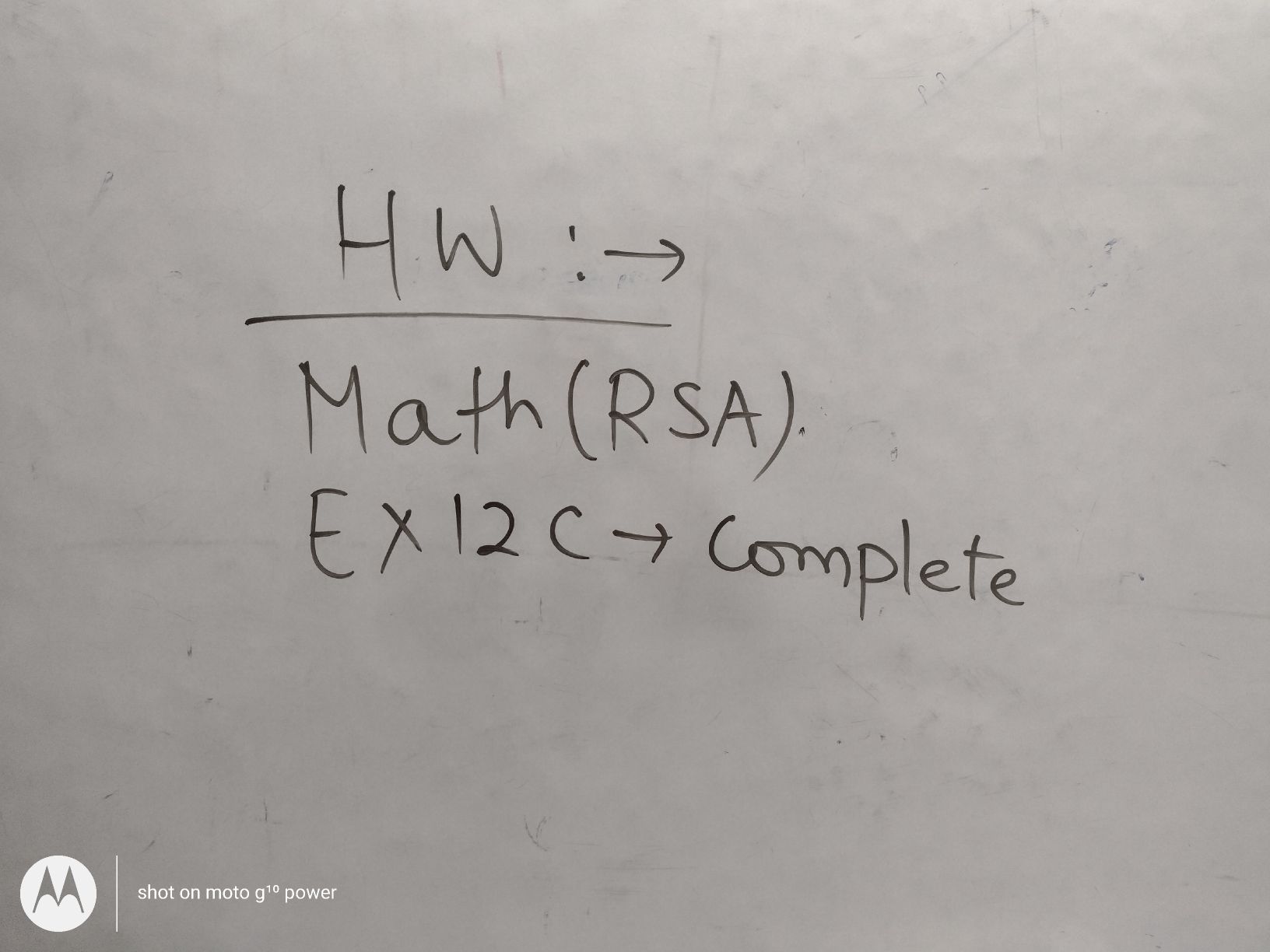 Math(RSA:- HW as attachment) - Math & Science - Assignment - Teachmint