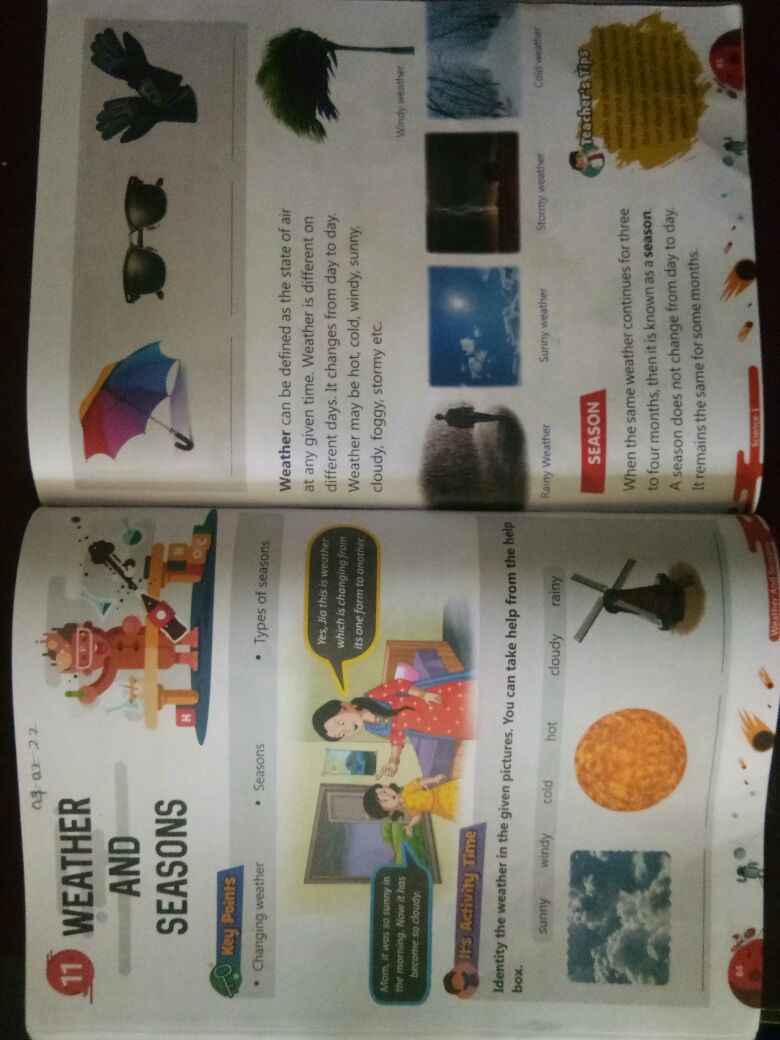 Science Lesson. 11 Weather And Seasons - Science - Assignment - Teachmint