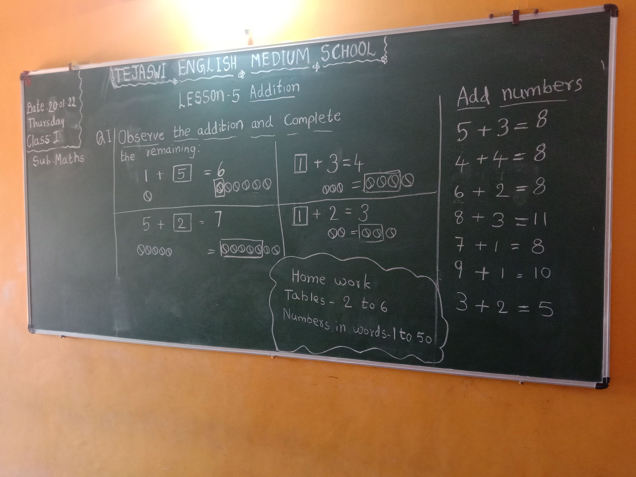 Addition - Maths - Assignment - Teachmint