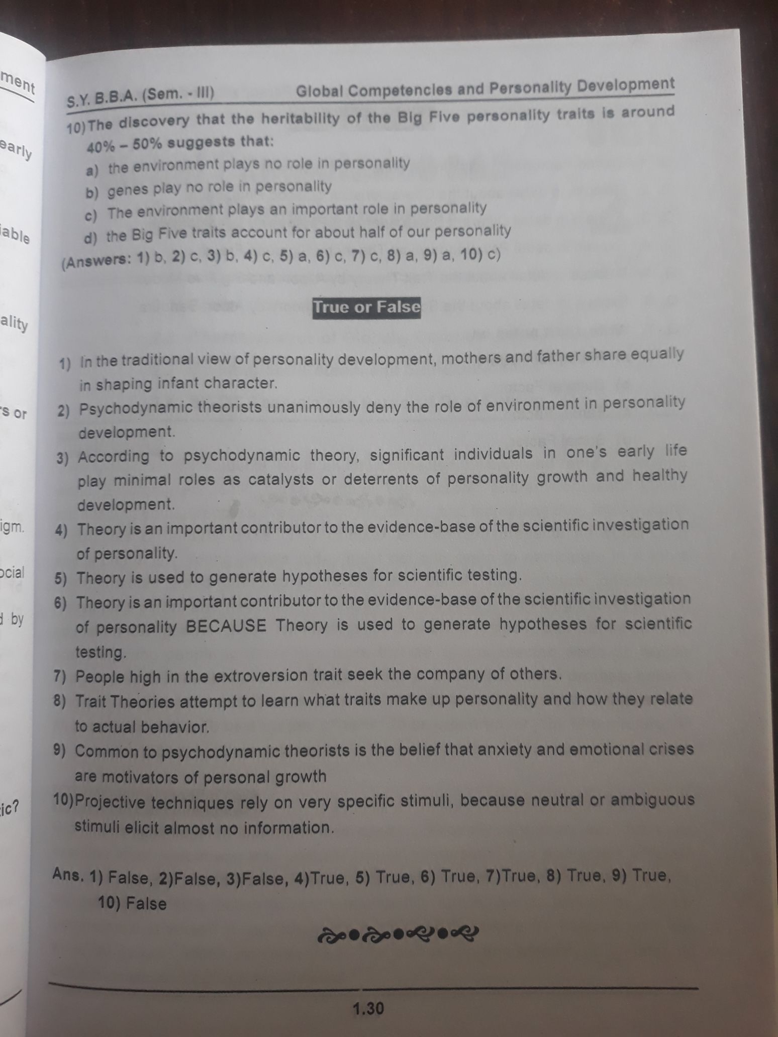 MCQ1 - GCPD - Notes - Teachmint