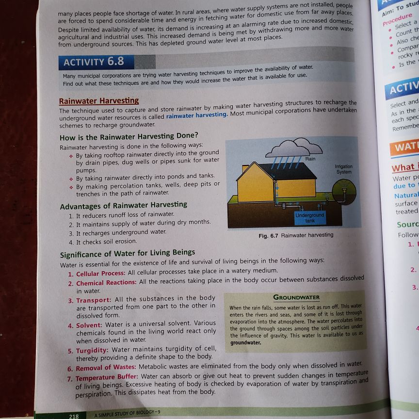 Chapter 6 Bio - Science - Assignment - Teachmint