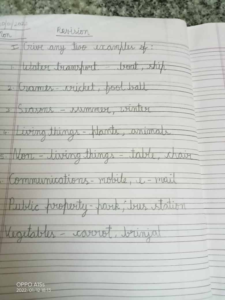 EVS - E - Assignment - Teachmint