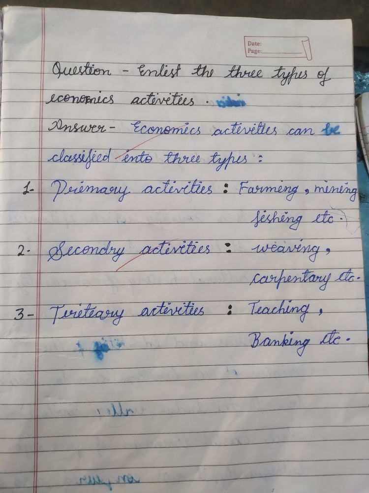 Subject - Civics Homework - Social Studies - Assignment - Teachmint